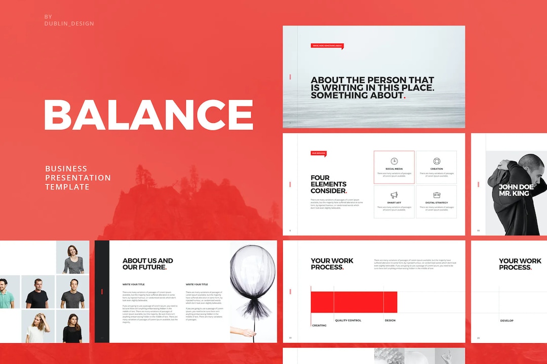 150 Unique Powerpoint Template - Etsy