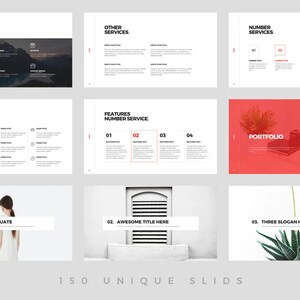 150 Unique Powerpoint Template - Etsy