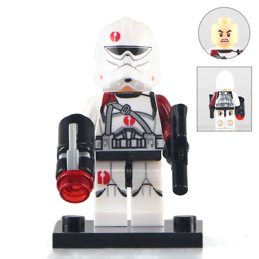 Clone Commander Neyo Cc-8826 Custom Star Wars Minifigure - Etsy