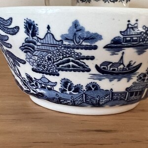 Blue Willow Tea Set by Churchill Tea Pot Milk Jug Sugar Bowl - Etsy