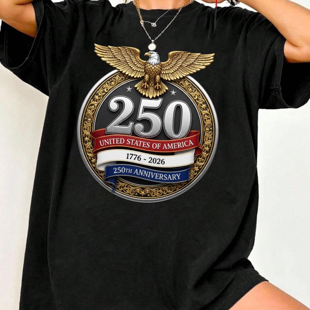 USA 250th Anniversary Design | Semiquincentennial Emblem (digital ...