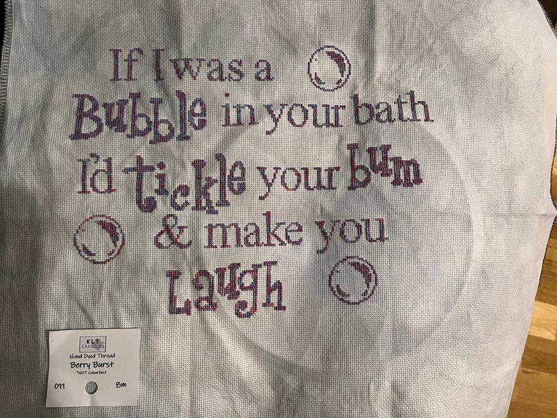 Bubble Bath - Cross Stitch Chart PDF - Pattern Keeper Compatible - Etsy