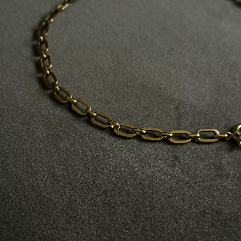 Half Pearl Half Gold Necklace, Half Pearl Half Chain Necklace, Pearl ...