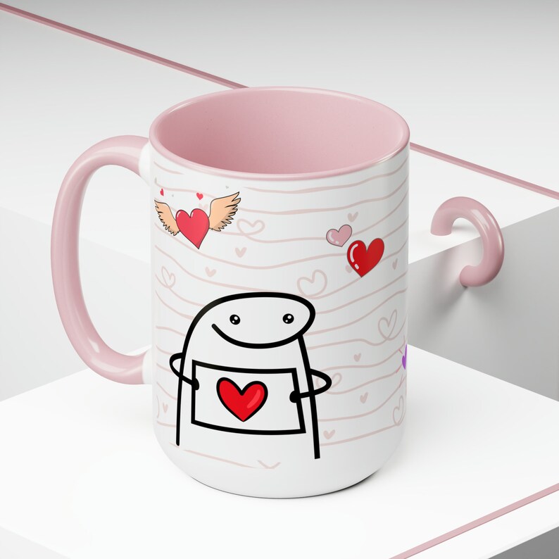 Flork Collection Ceramic Mug 15oz, Best Friend, Gift,coffee,trendy ...