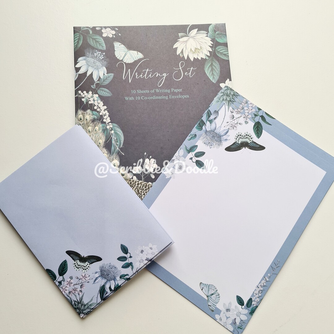 Pretty Letter Writing Set Belvedere Letter Writing Set Letter Writing ...