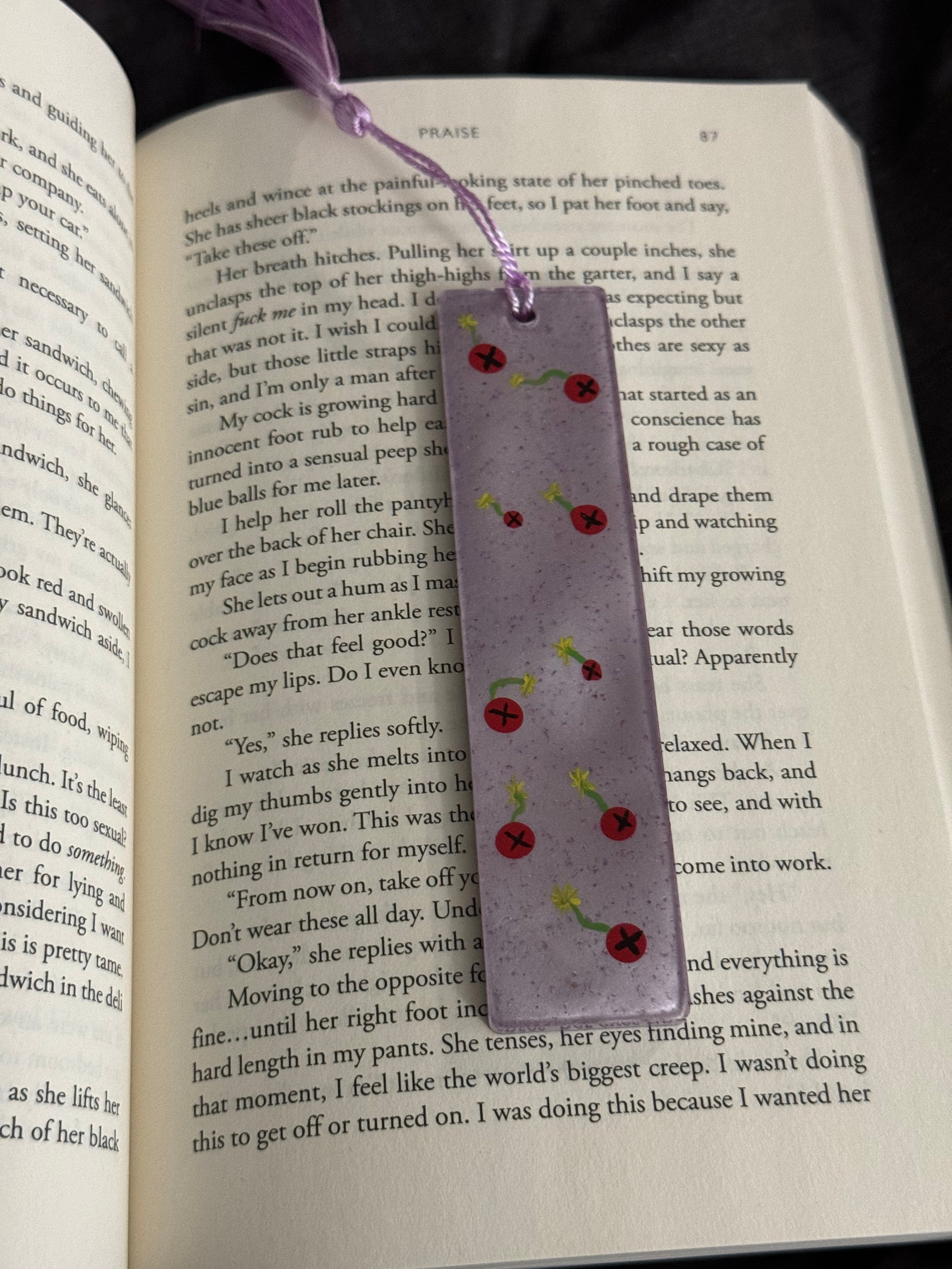 Hazbin Hotel Inspired Bookmarks: Cherri Bomb - Etsy