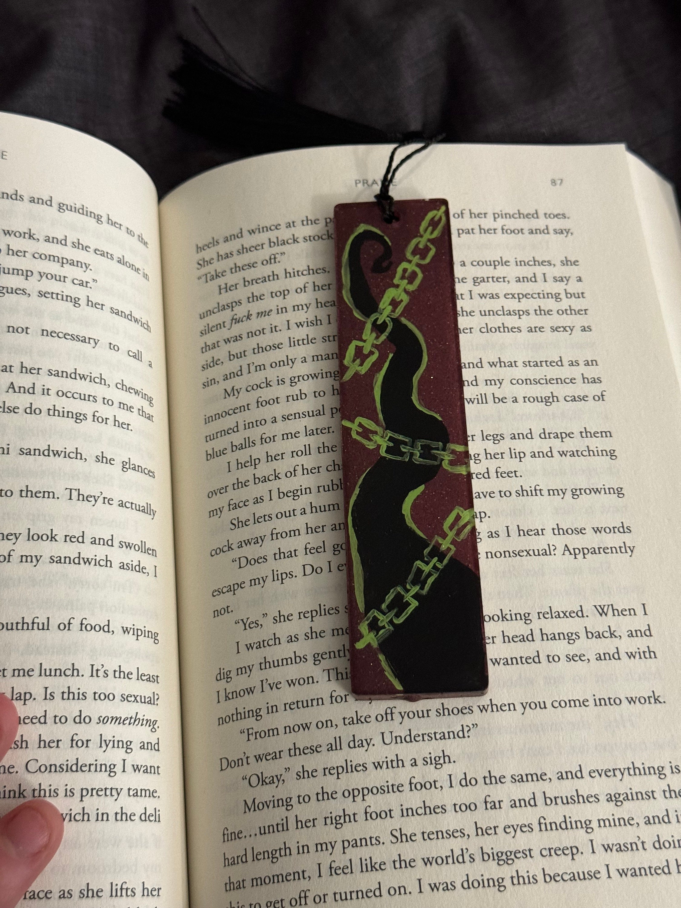Hazbin Hotel Inspired Bookmarks: Alastor - Etsy