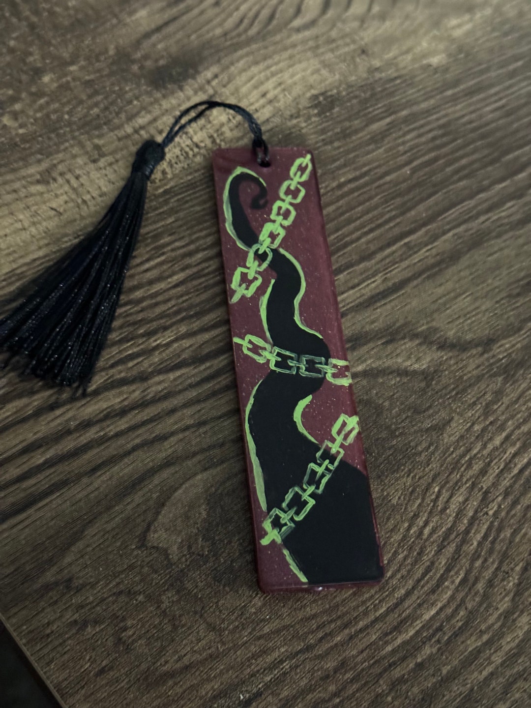 Hazbin Hotel Inspired Bookmarks: Alastor - Etsy