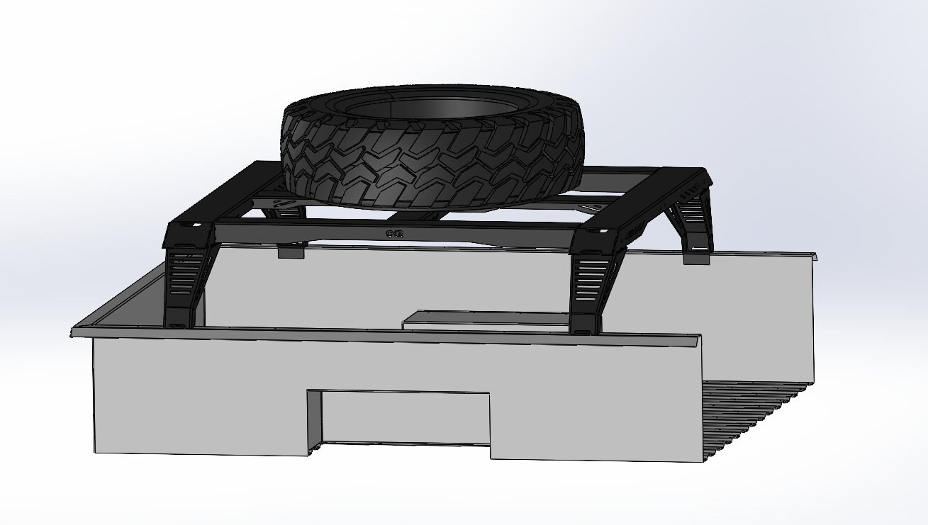 Truck Bed Bars, Chase Racks Truck Roll Bar,dxf, Universal Roll Bar ...