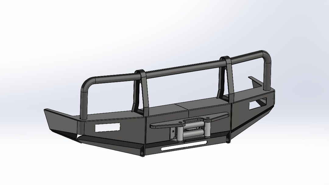 Toyota Hilux Front Winch Bumper Build Files DXF1990-1997, 4runner Front ...