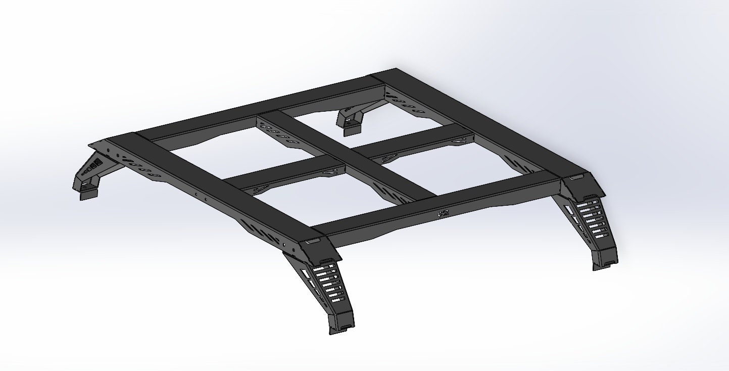 Truck Bed Bars, Chase Racks Truck Roll Bar,dxf, Universal Roll Bar ...