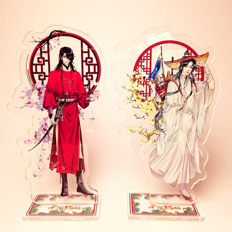 Acrylic Stands Heaven Official's Blessing Style Hua Cheng and Xie Lian ...