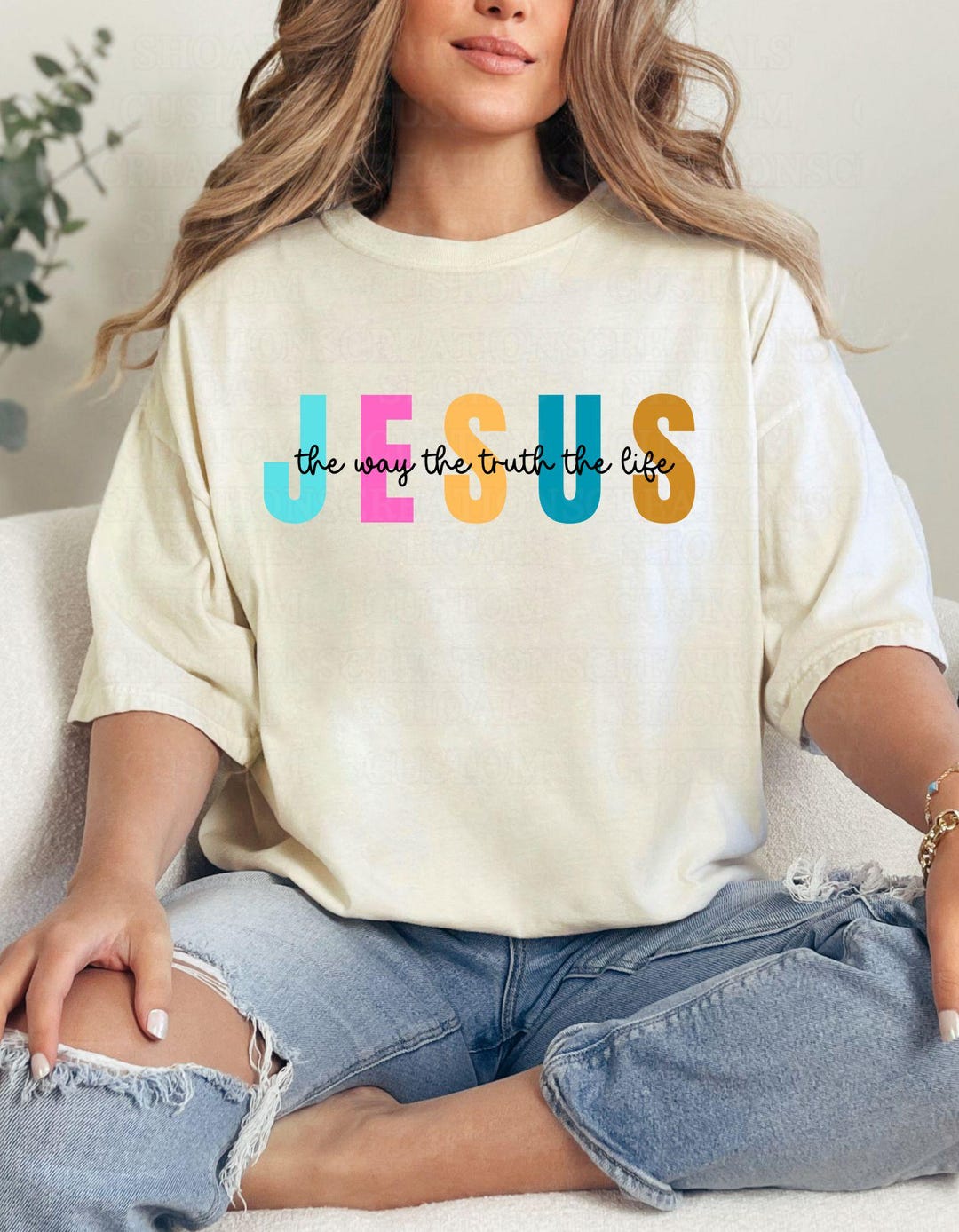 Jesus the Way Tee (comfort Colors) - Etsy