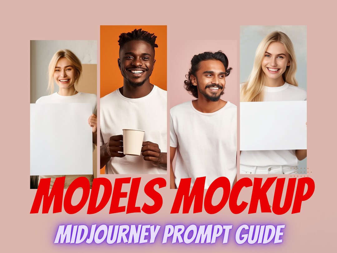 MODELS MOCKUP PROMPTS Midjourney Prompt Guide Model Stock - Etsy