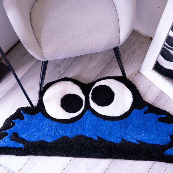 Cookie Monster Rug - Etsy