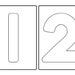 Flash Card, Color Me Numbers - Etsy