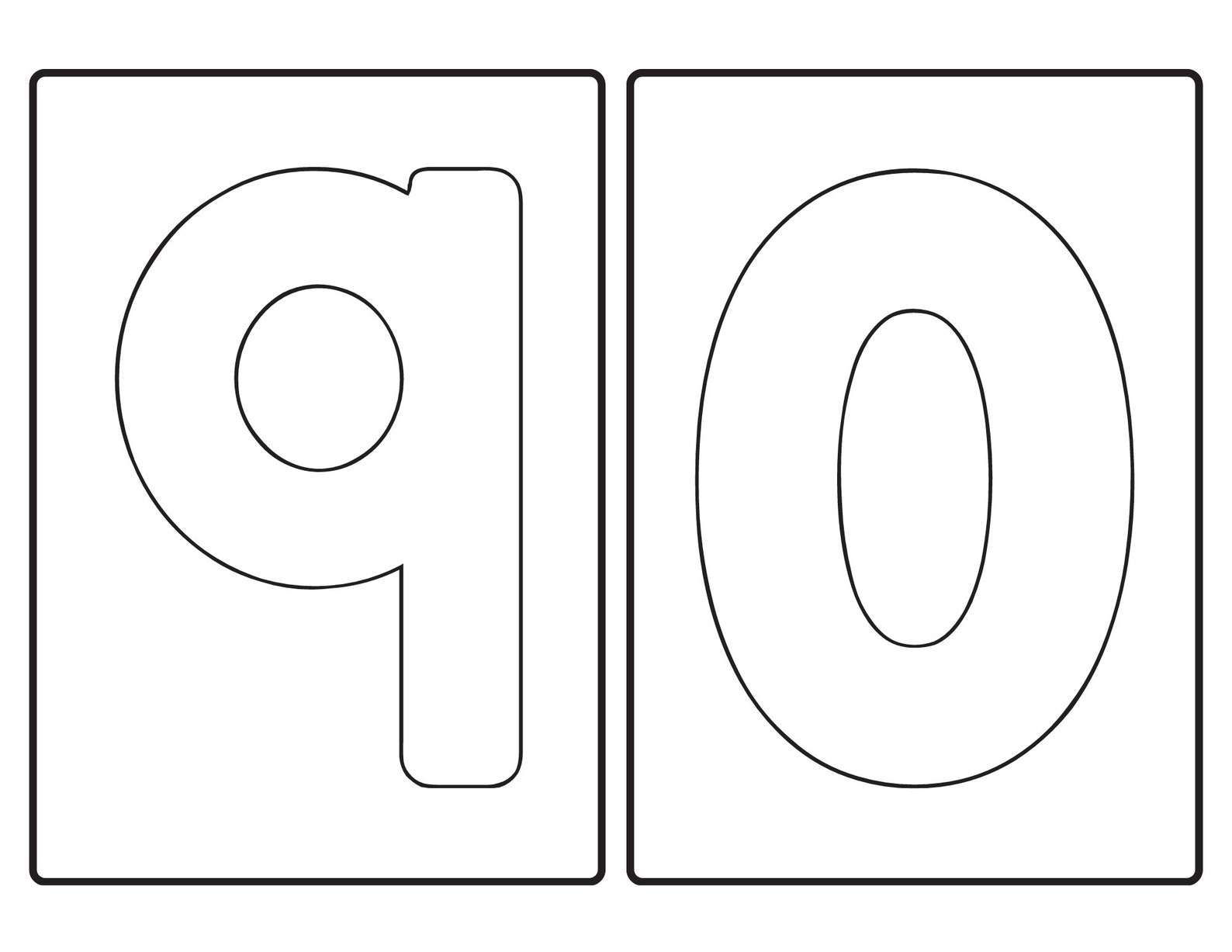 Flash Card, Color Me Numbers - Etsy