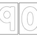 Flash Card, Color Me Numbers - Etsy