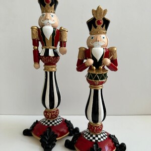 Candlestick Nutcracker Handmade Nutcracker Figure Home Decoration ...