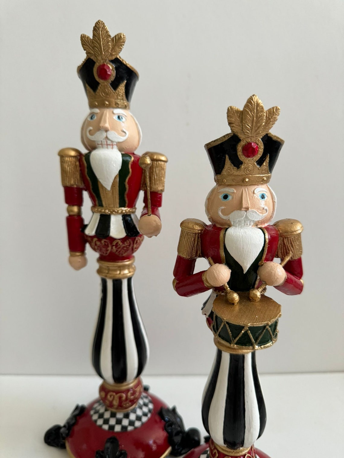 Candlestick Nutcracker Handmade Nutcracker Figure Home Decoration ...