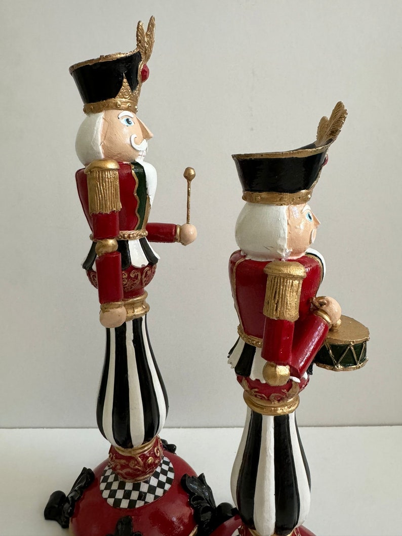 Candlestick Nutcracker Handmade Nutcracker Figure Home Decoration ...