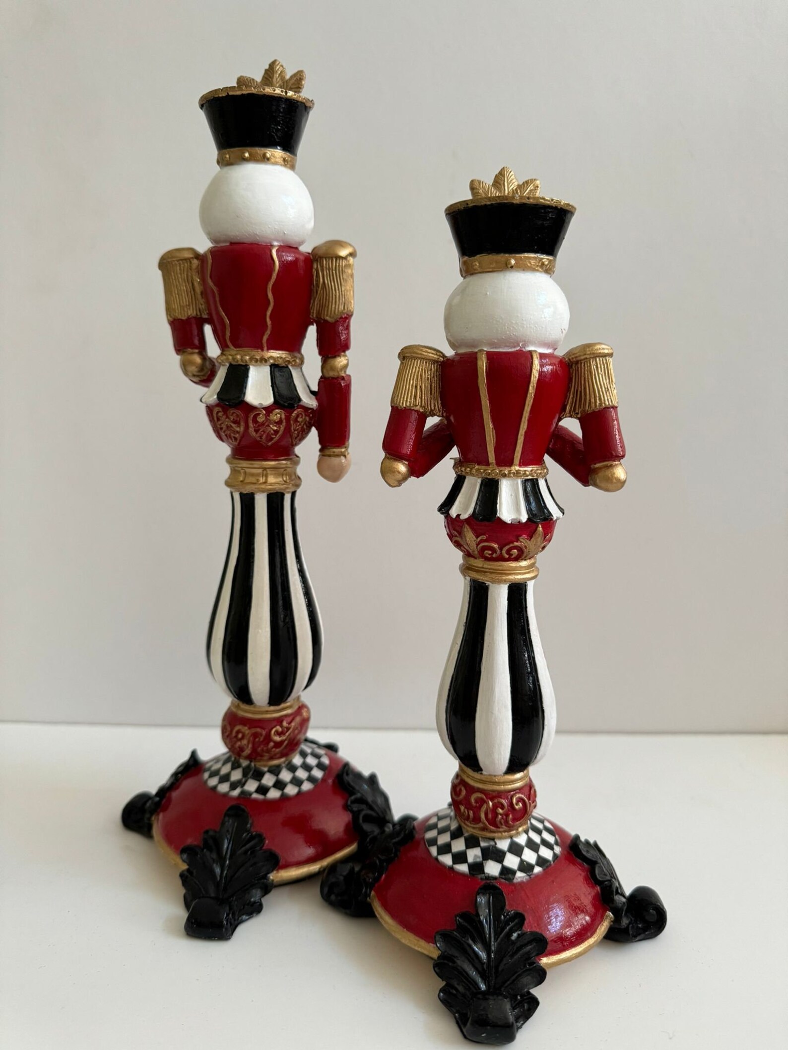 Candlestick Nutcracker Handmade Nutcracker Figure Home Decoration ...