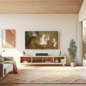 Art for Your TV | Set of 4 Original Vintage Paintings | Samsung Frame ...
