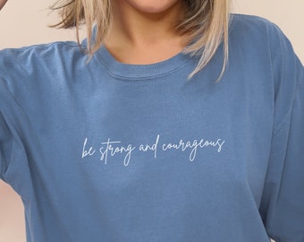 Comfort Colors Christian Shirt, Comfy Bible Verse T-shirt, Cute Christian Apparel, Simple ...