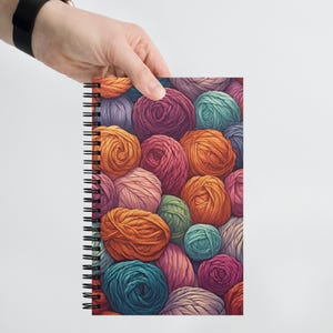 Yarn Stash Spiral Notebook. Plan/track Your Craft Projects. Knitting ...