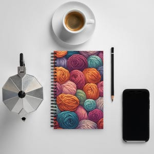 Yarn Stash Spiral Notebook. Plan/track Your Craft Projects. Knitting ...