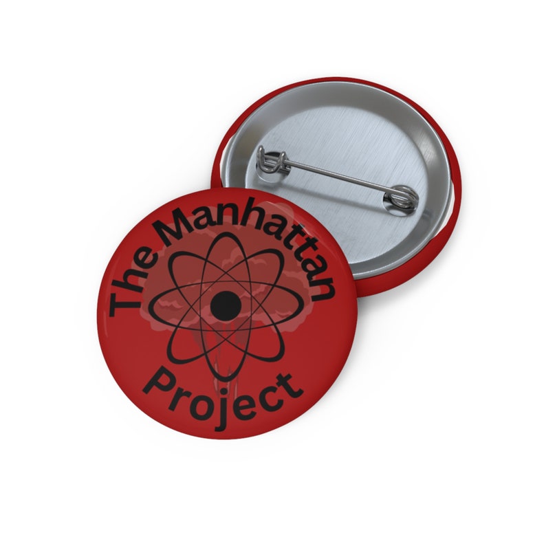 Manhattan Project Button - Etsy