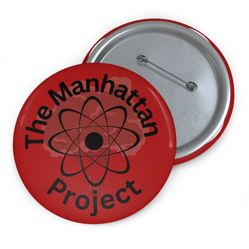 Manhattan Project Button - Etsy