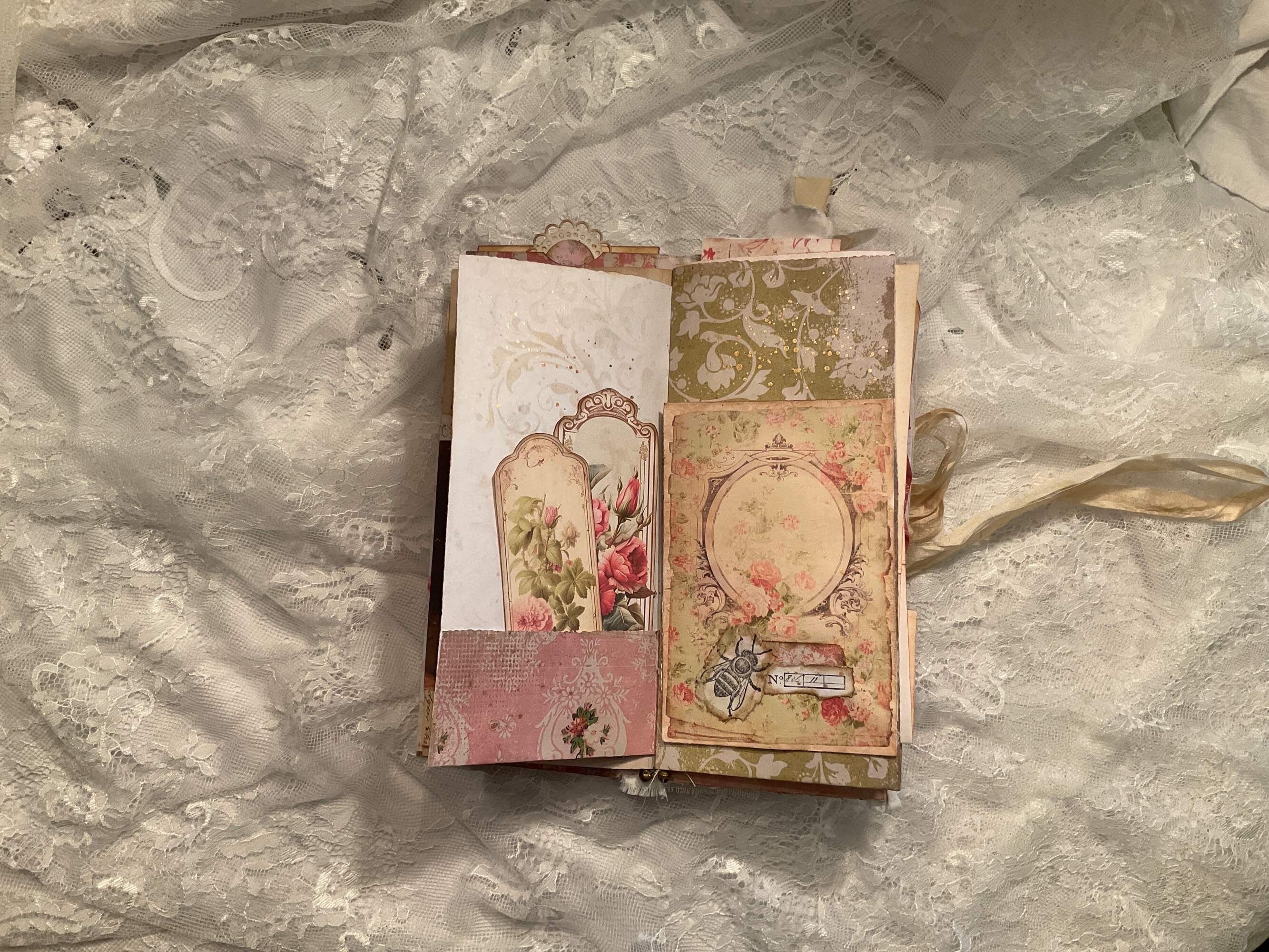 Journal, Flipflop Journal, One of a Kind, Handmade, With Pockets, Tucks ...