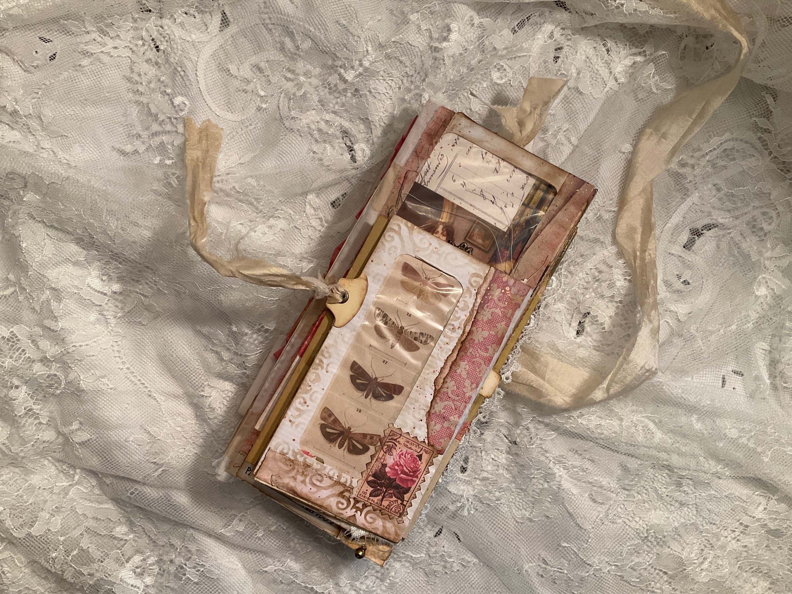 Journal, Flipflop Journal, One of a Kind, Handmade, With Pockets, Tucks ...