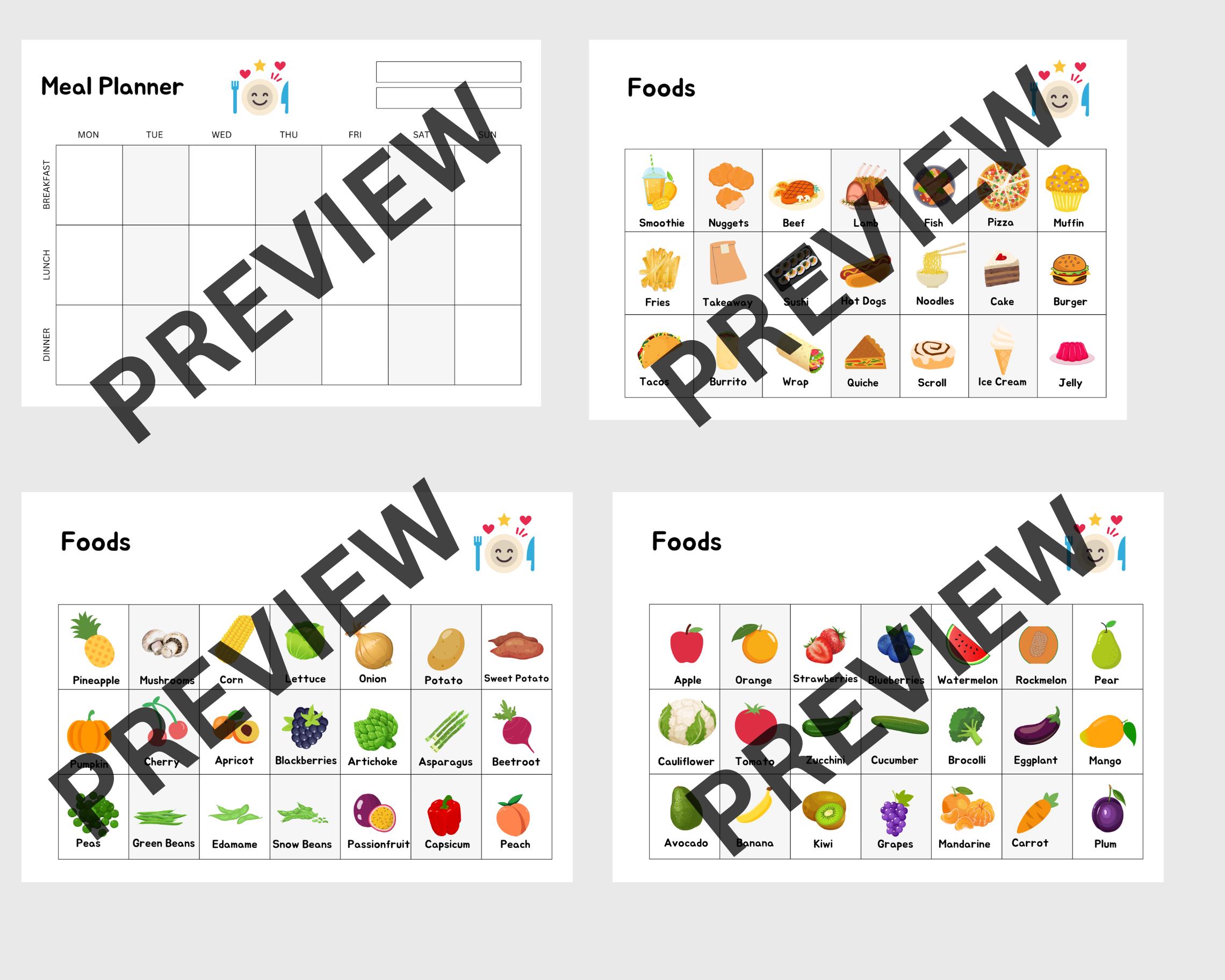 Visual Schedule Printable | Weekly Schedule | | Routines | Autism ...