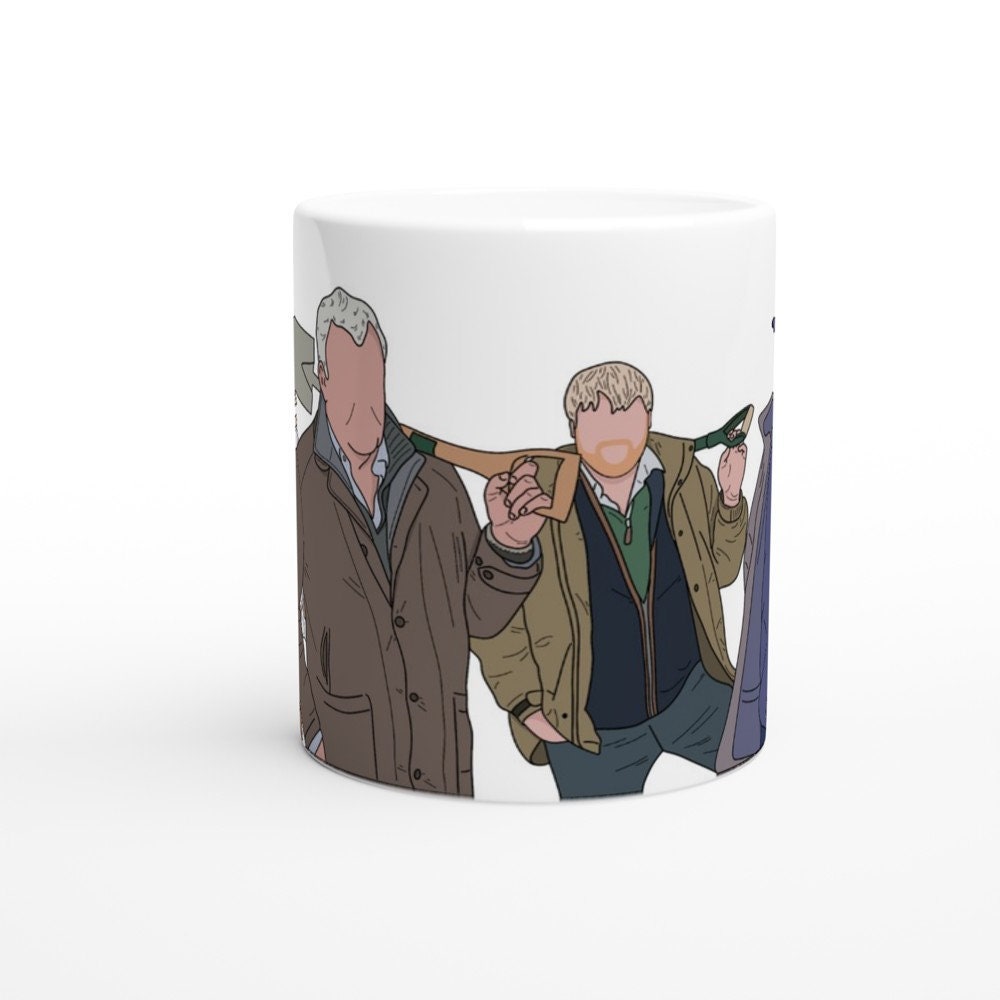 Clarksons Farm Mug, Clarksons Farm Cast, Jeremy Clarkson, Kaleb Cooper ...