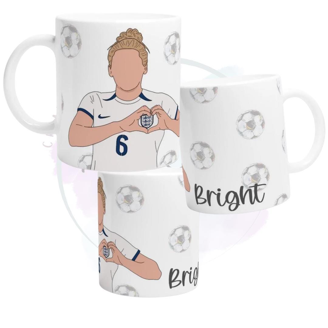 Millie Bright England Women’s Football Gift, Millie Bright Faceless ...