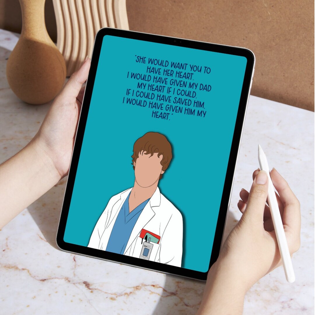 George O'malley Wallpaper | Grey’s Anatomy PNG | O’malley Prints | Instant Download | Grey Sloan ...