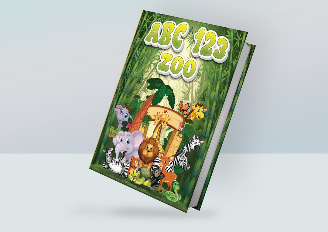 Children's Zoo Activity Book - Etsy
