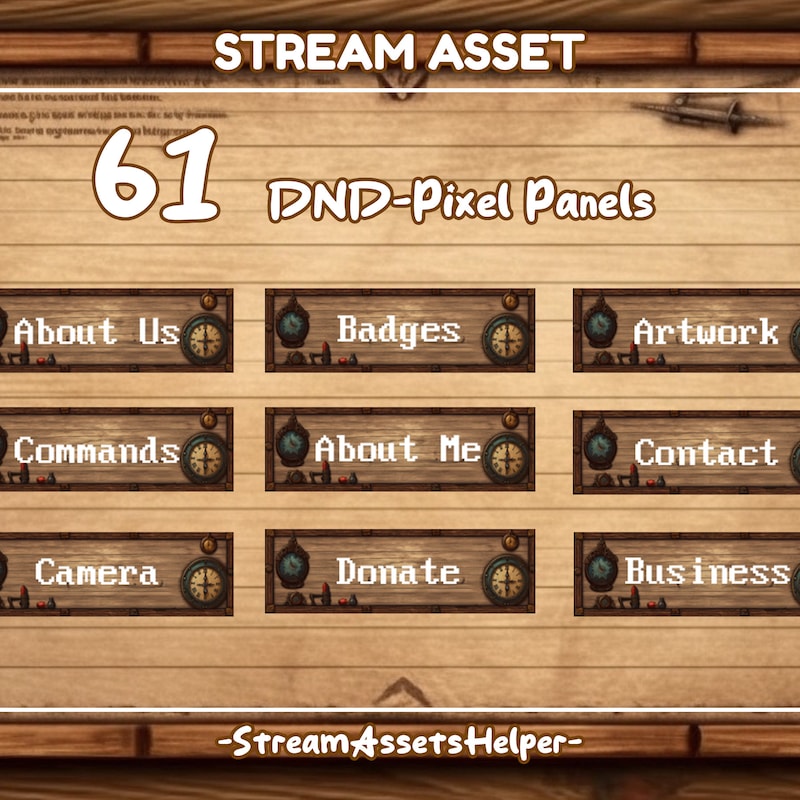 Dnd Twitch Overlay - Etsy