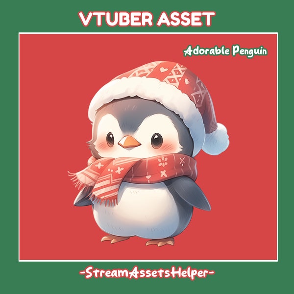 Penguin Vtuber - Etsy