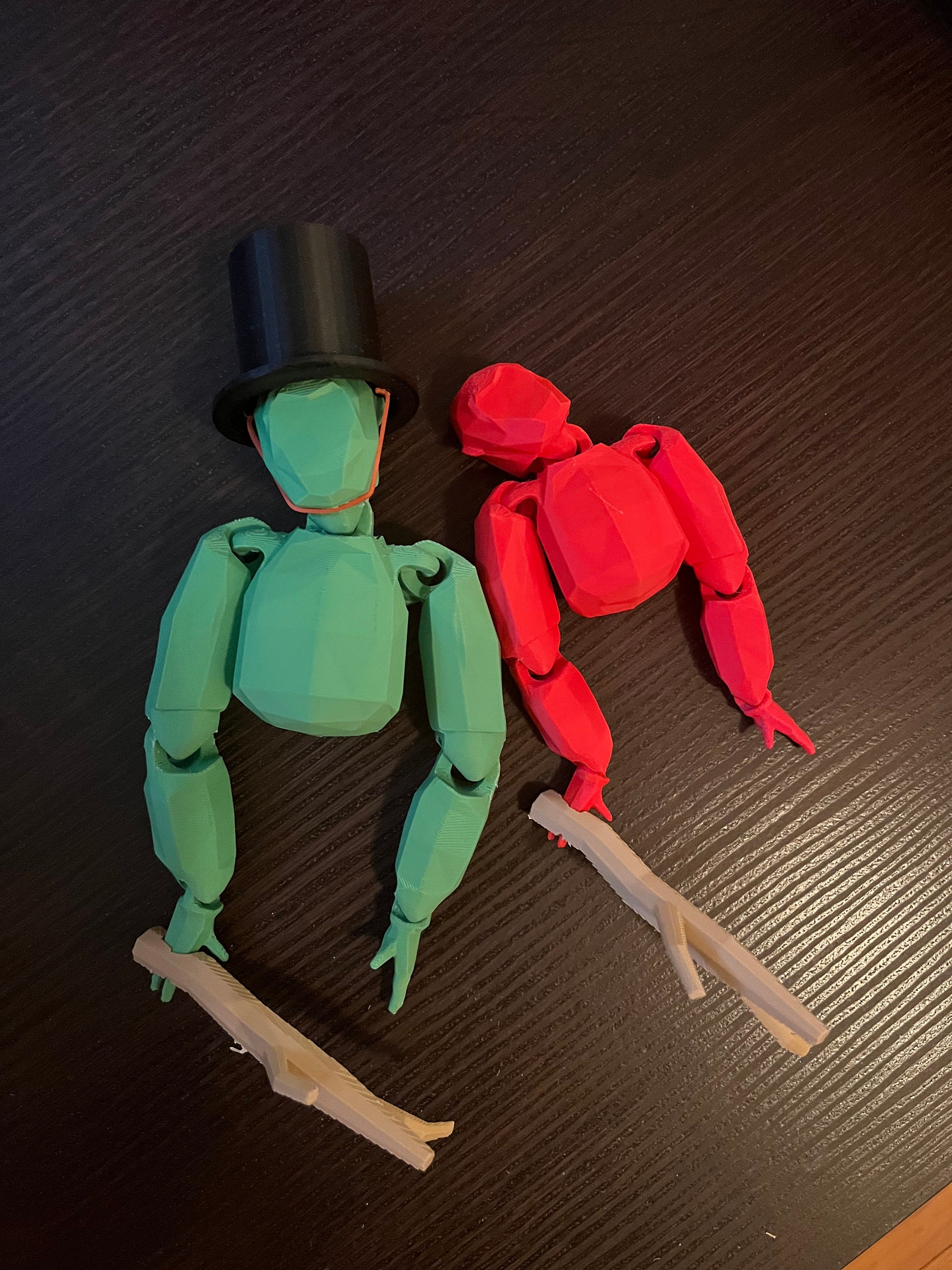 Gorilla Tag Figure Rag Doll, 3d Printedunpainted VERSION Hats - Etsy