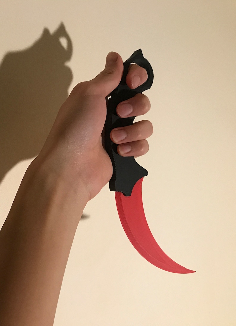 Karambit Training Knife Fidget 3D Printed Toy Prop Colors/variations ...