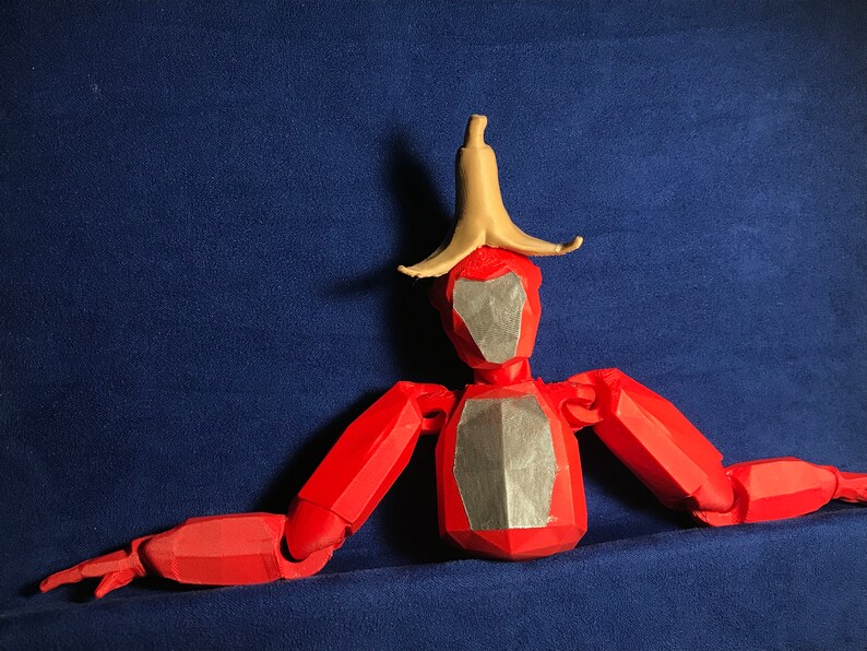 Gorilla Tag 3d Printed Figure Movable Rag Doll Toy Different Colors ...