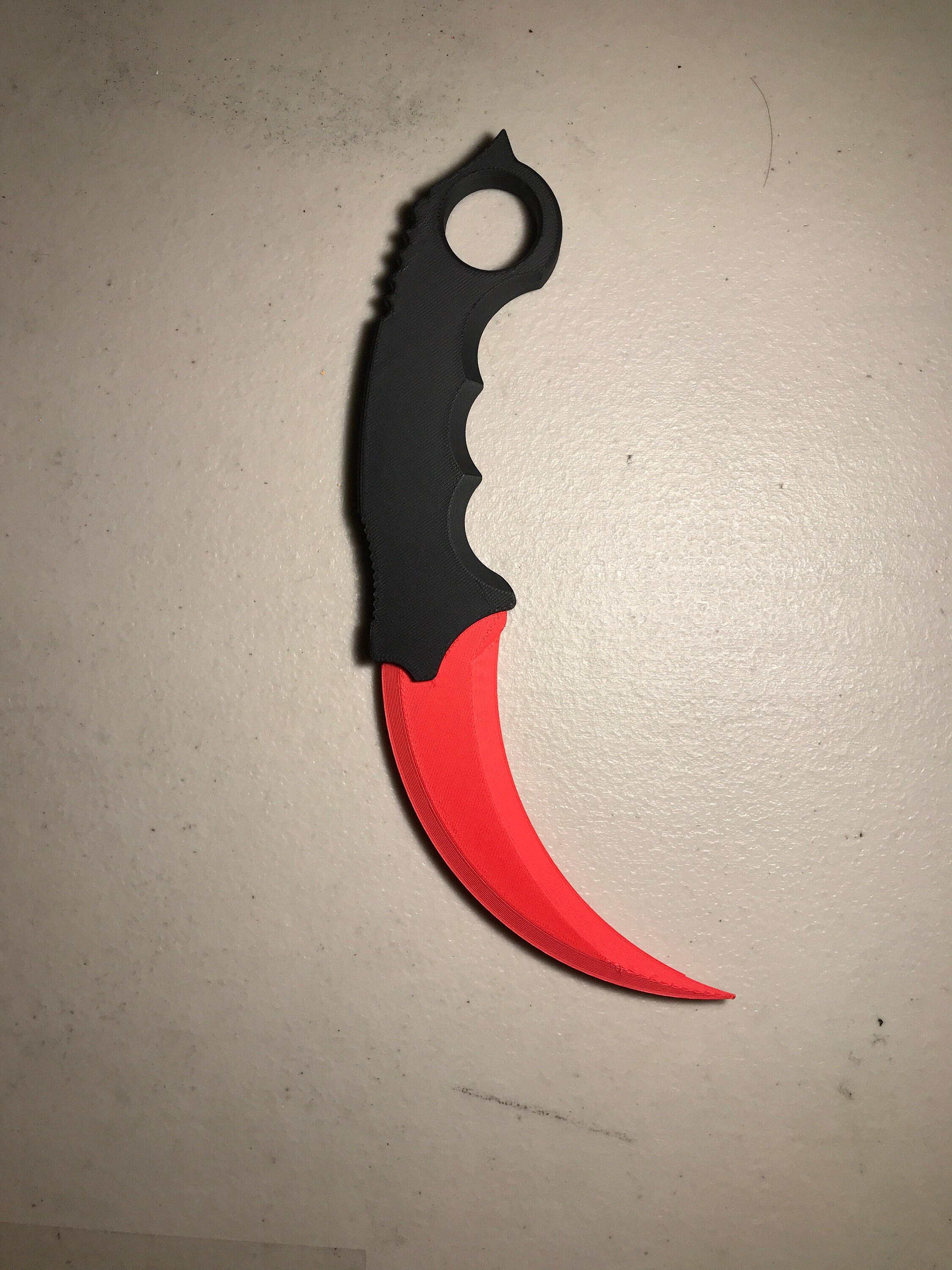 Karambit Training Knife Fidget 3D Printed Toy Prop Colors/variations ...