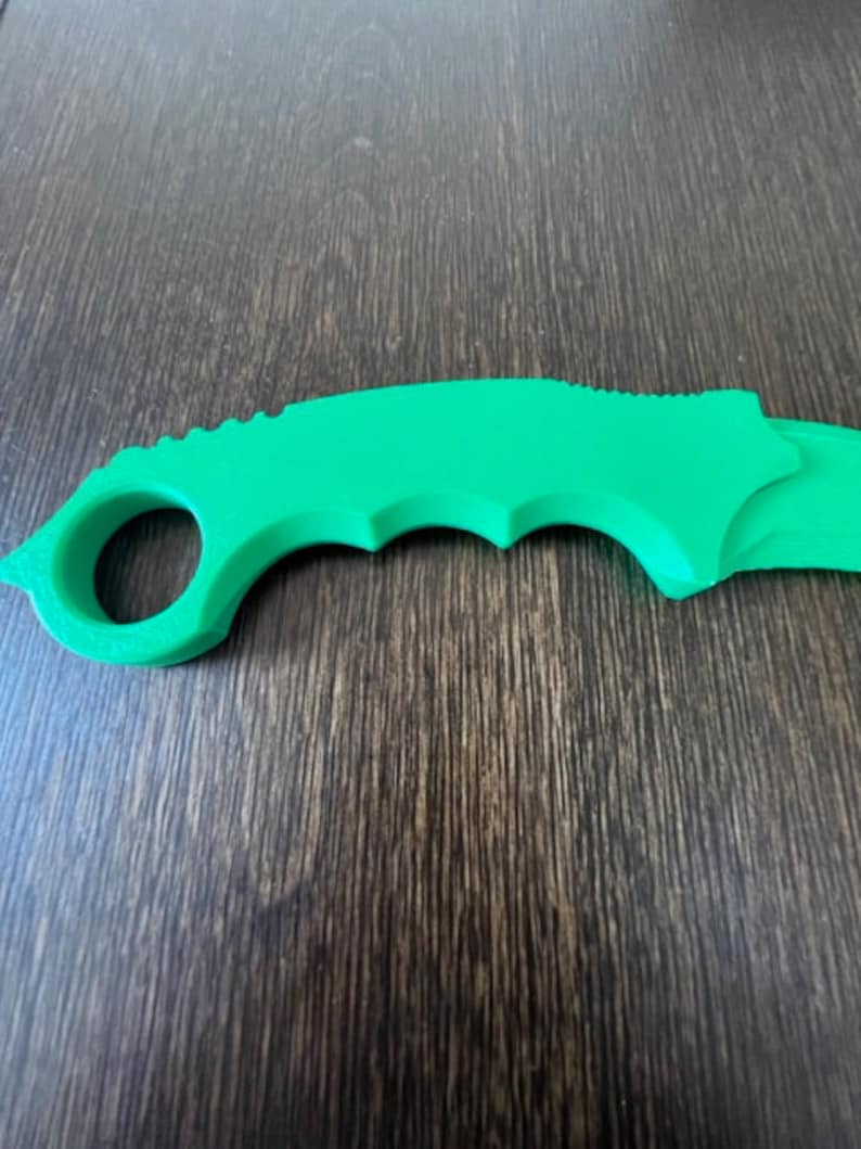 Karambit Training Knife Fidget 3D Printed Toy Prop Colors/variations Available - Etsy