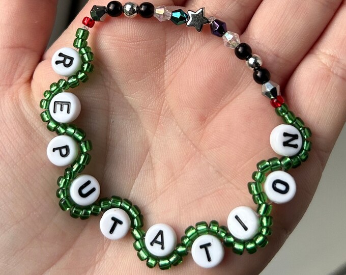 Handmade Taylor Swift Reputation Bracelet / Eras Tour Friendship ...