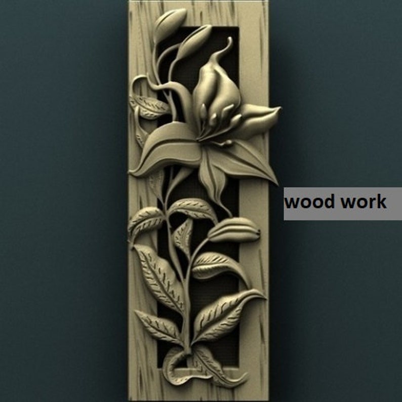3d Flowers Relief Stl Files, Vcarve Files, Files for Cnc Machine-3d ...