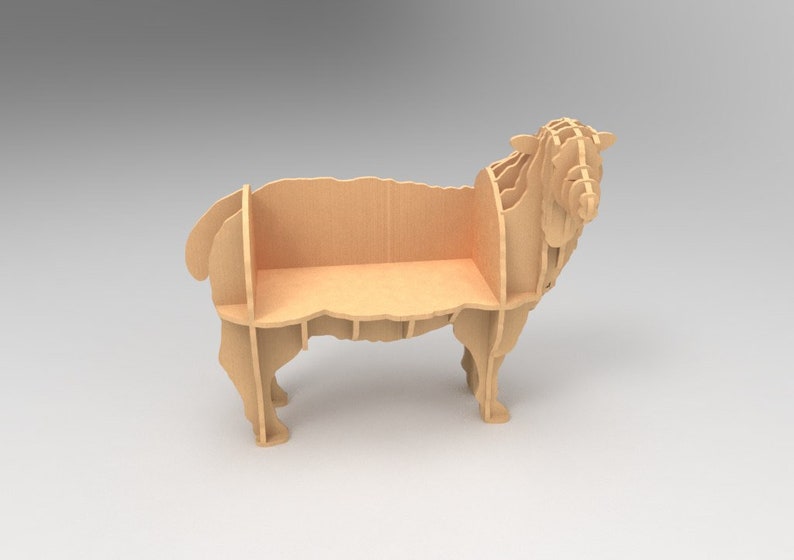 Parametric Dxf Bench Bench Model Cnc Dxf Files Cnc Furniture Bench