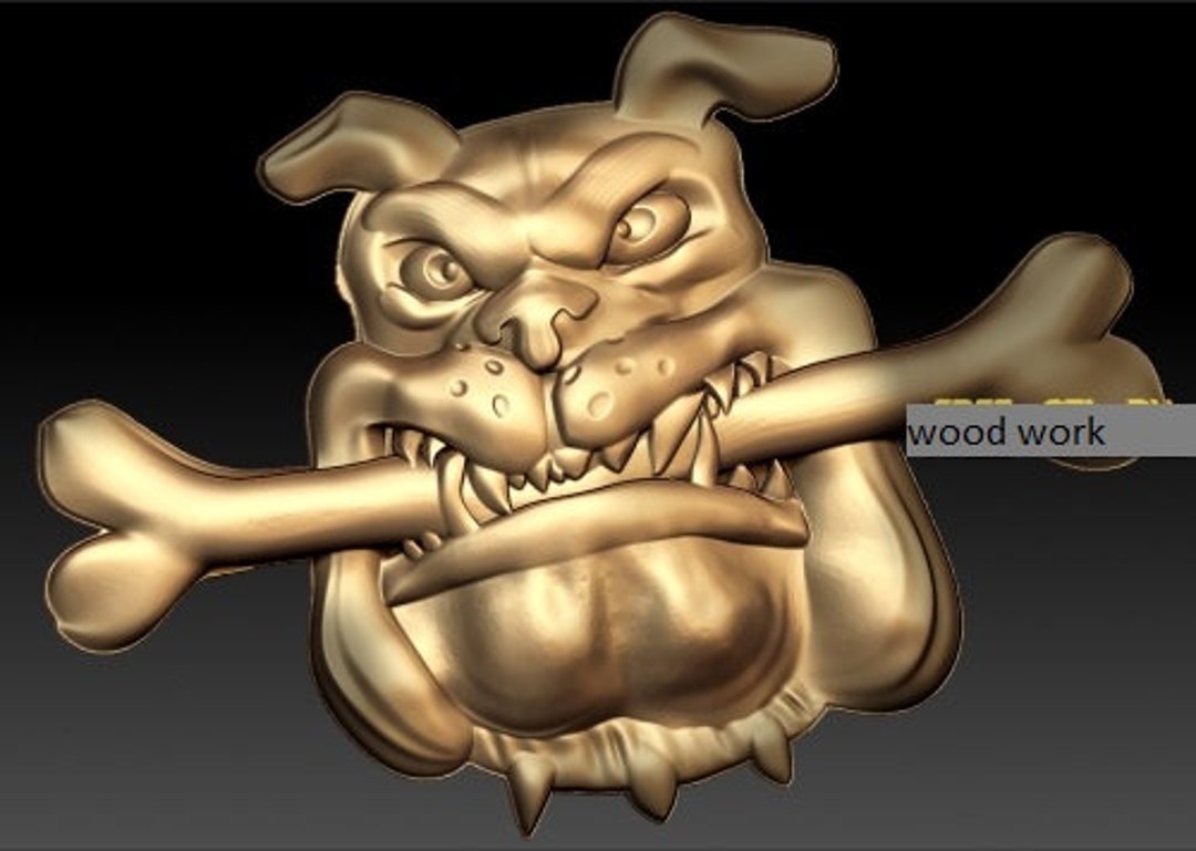 3d Dog Relief Model 3d Stl Drawing Files for Cnc Machine-cnc - Etsy